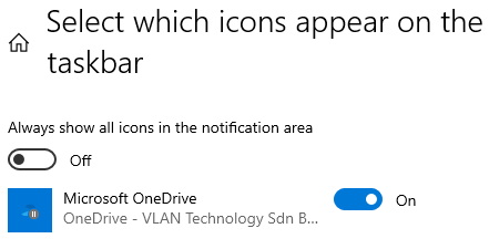 OneDrive Icon Is Missing On Your Computer – VLAN Asia Helpdesk